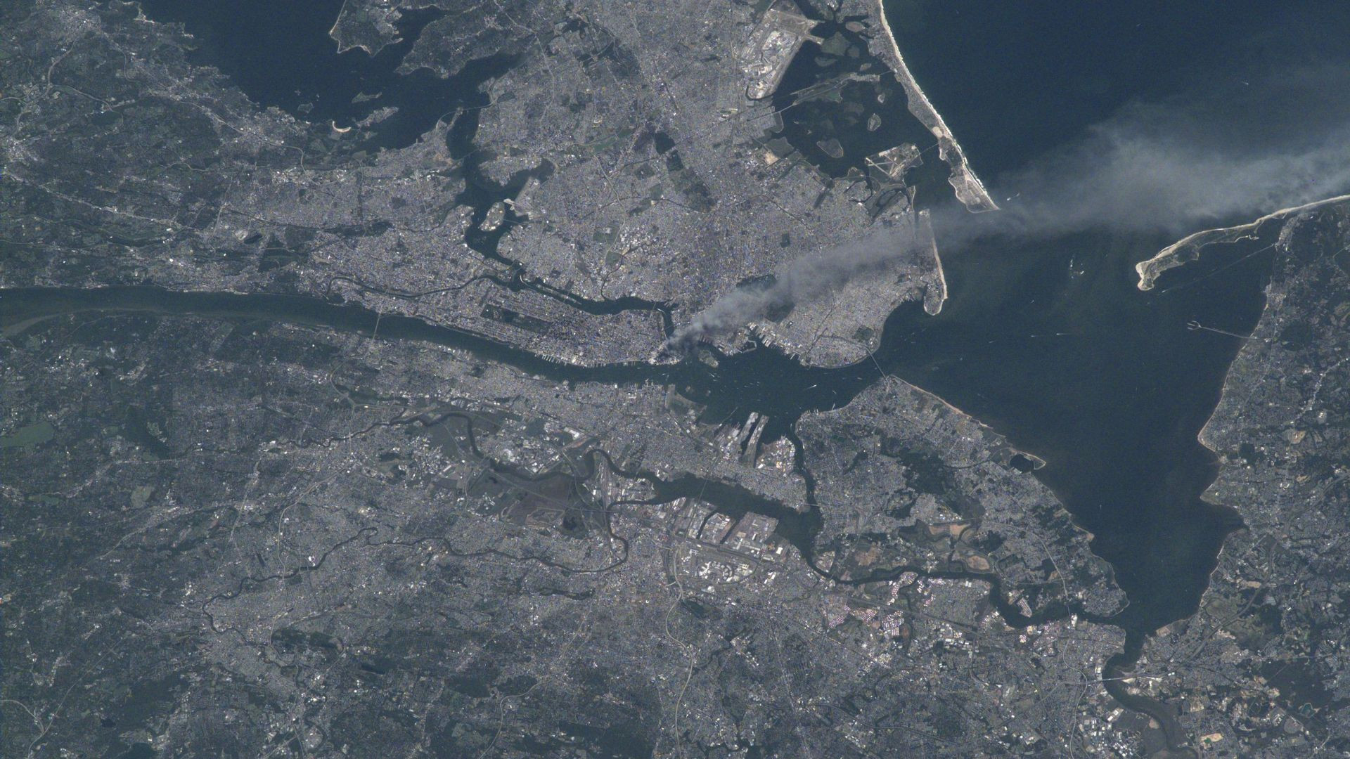 NASA marks 9/11 anniversary with unique satellite images