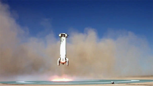 Blue Origin's New Spacecraft Takes First Test Flight