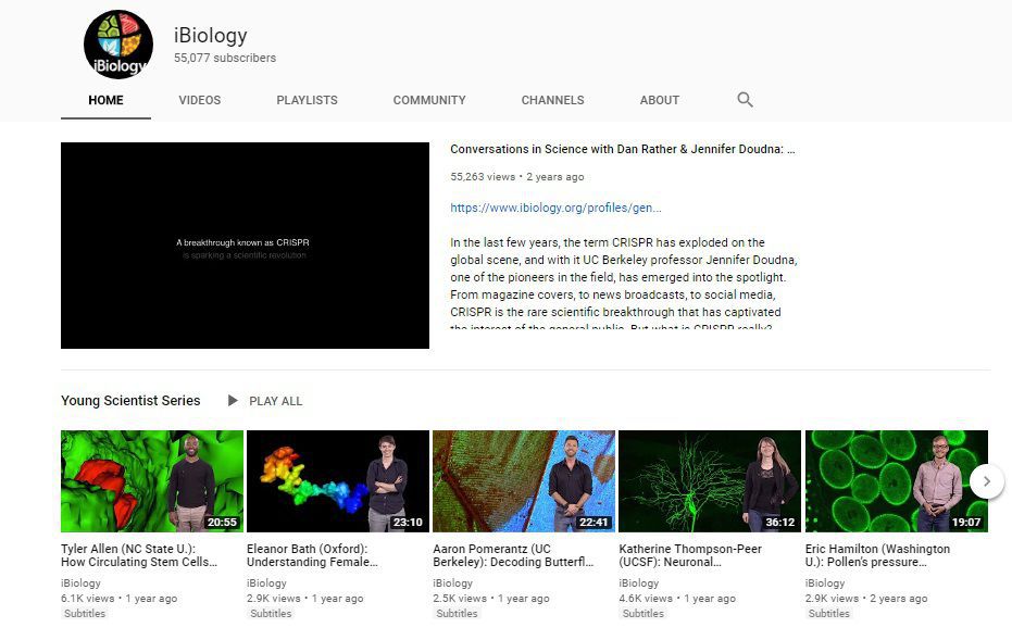 11 Amazing Biology YouTube Channels That Will Have You Gripped