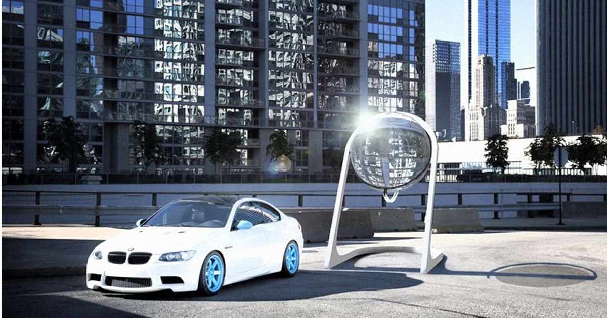 Look into the Future with This 'Crystal Ball' Spherical Sun Power Generator