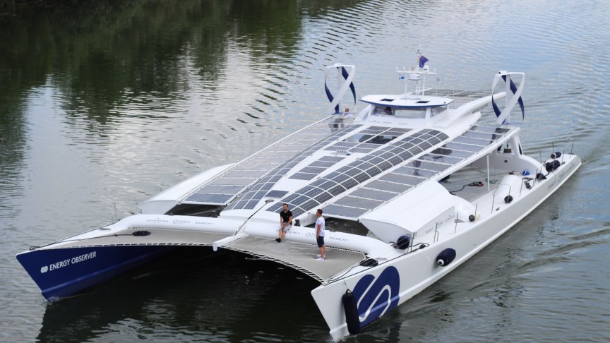 The World's First Autonomous Hydrogen Boat Takes a Trip Around the World