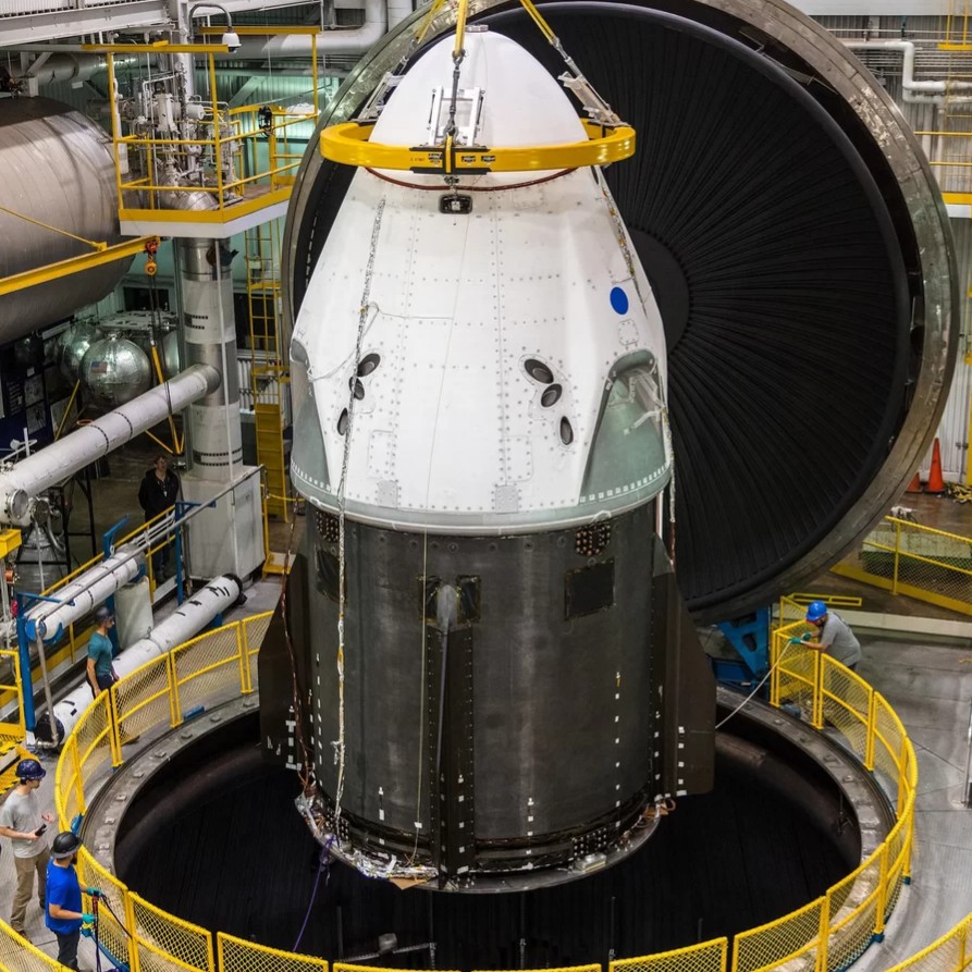 Here's SpaceX's First Ever Crew Dragon Spaceship