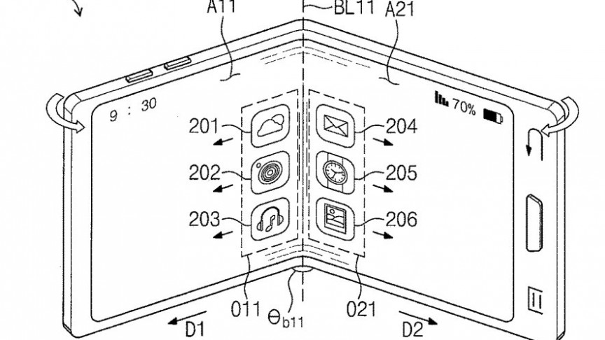 Samsungs neueste Patente könnten bedeuten, dass wir endlich klappbare ...