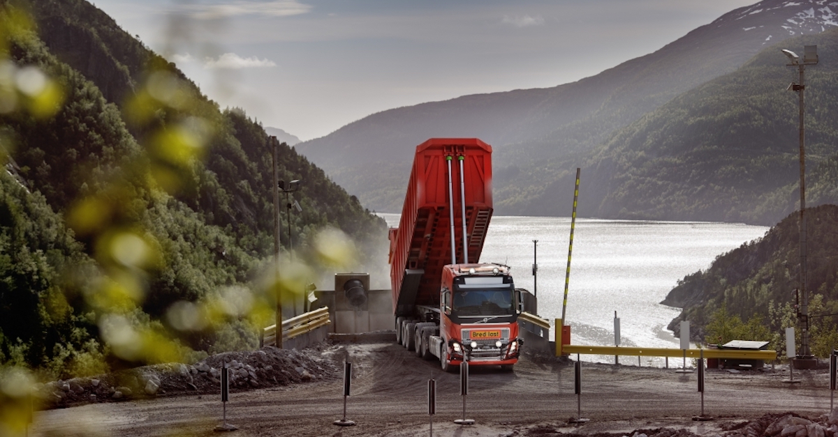 Volvo Provide Autonomous Transport Solution for Norwegian Limestone Mine