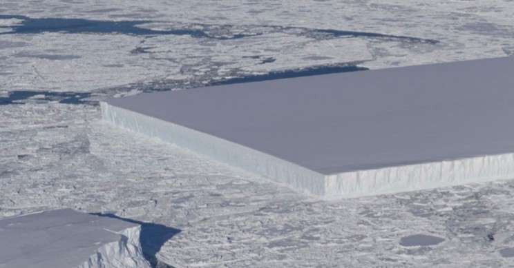 Square Iceberg Spotted by NASA Perplexes Millions