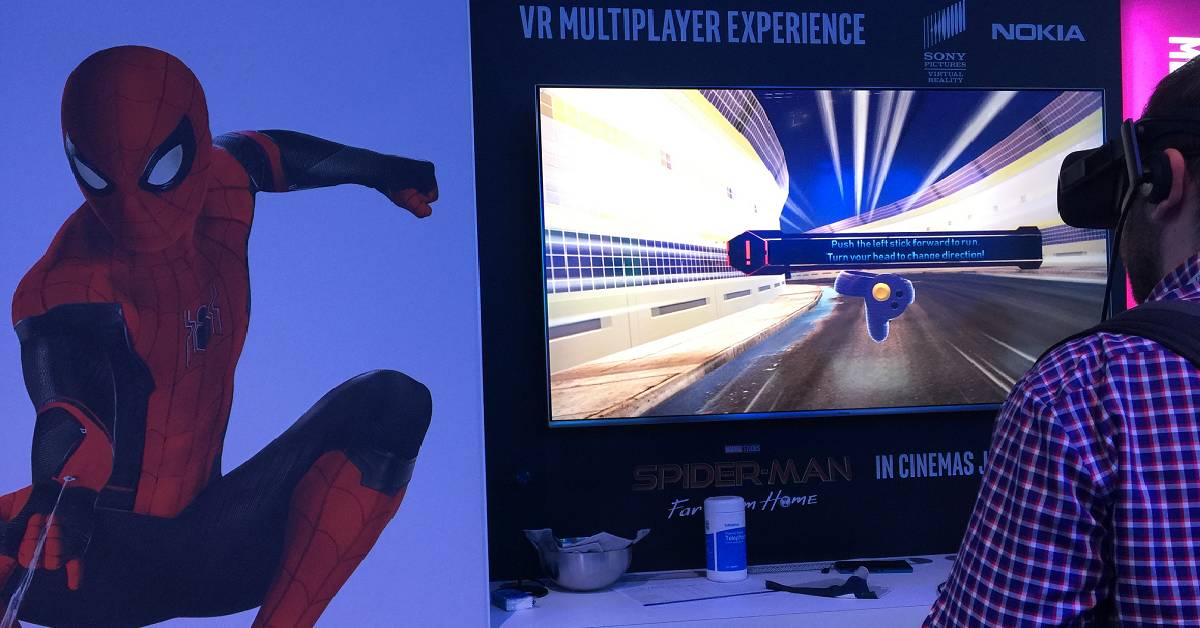 Nokia and Intel's 5G Powers Immersive VR Spiderman Multiplayer Experience