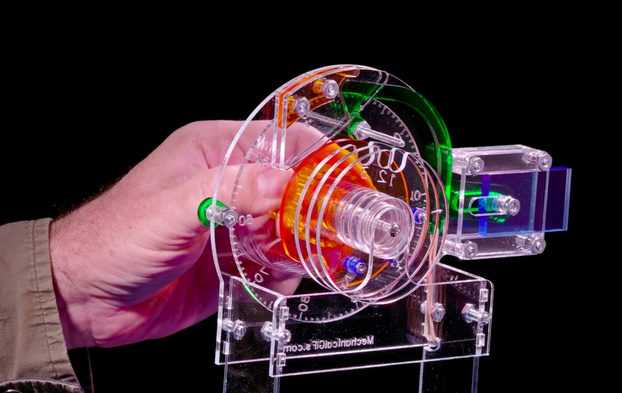 This Transparent Combination Lock Model Clearly Explains What Goes Inside