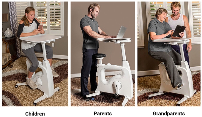 This New Kickstarter Project Lets You Exercise without Leaving Your Desk