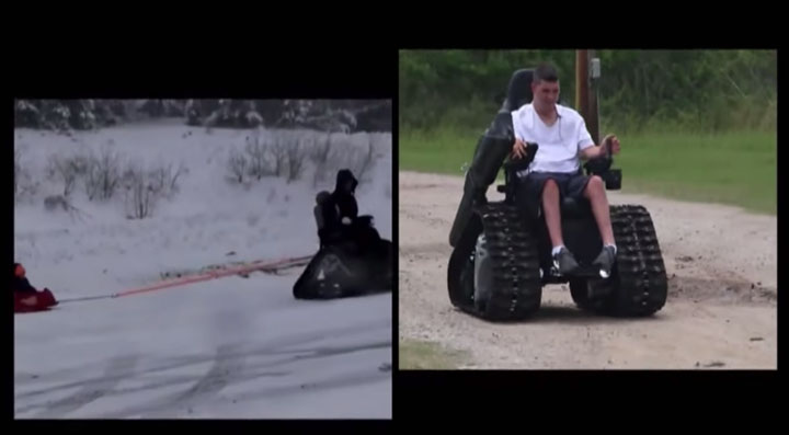 Army vet creates Tankchair, a badass wheelchair for the disabled