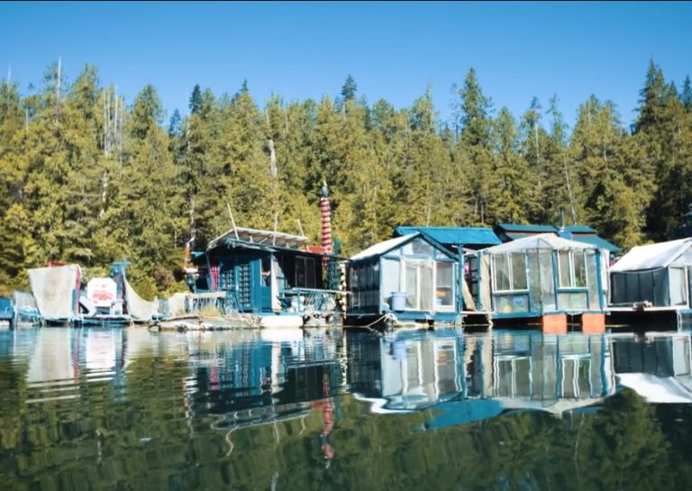 This Incredible Floating House Complex is Truly Off-The-Grid