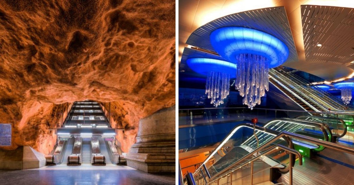 11 of the Most Beautiful Metro Stations Across the World