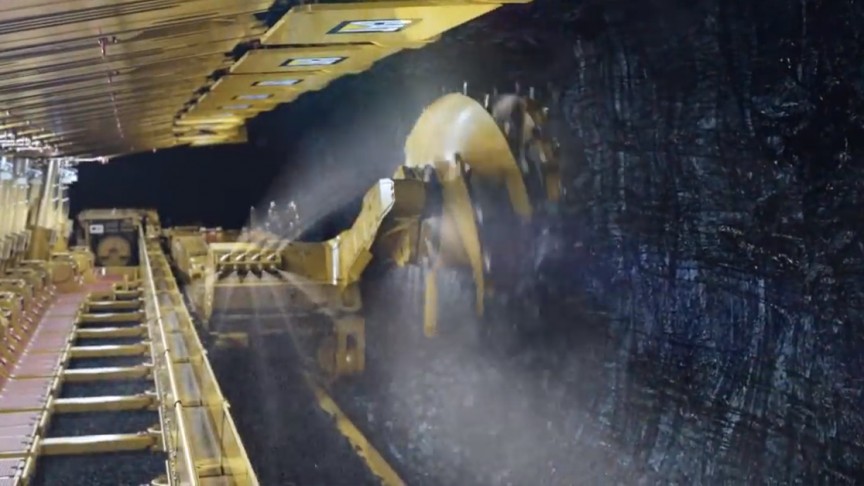 Futuristic Mining Machine Makes Hard Work Look Easy