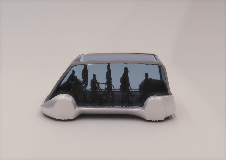 Elon Musk Reveals Photos of His New Futuristic Vehicle Concept