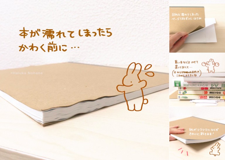 Clumsy? No Worries! You Can Save Wet Book Pages in a Few Steps