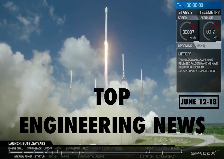 This Week in Interesting Engineering News: June 12-18