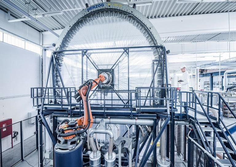 Porsche Uses the World's Largest Radial Braiding Machine to Create ...