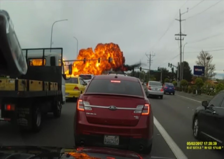 It's a Miracle! Nobody Was Hurt in This Fiery Plane Crash Caught on Camera