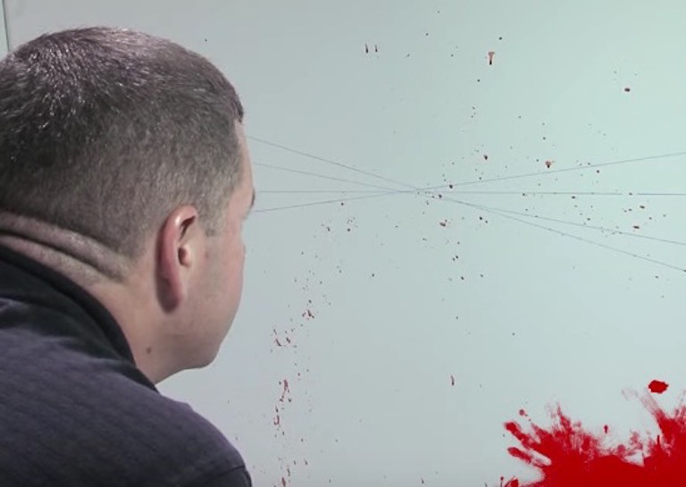 The Physics Behind the Analysis of Blood Splatter in Crime Scenes