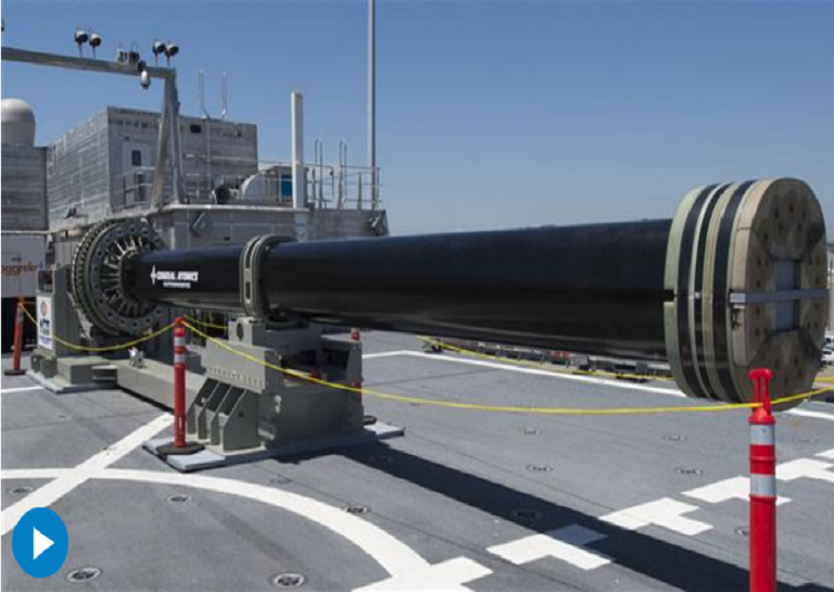 Modified Supergun Shoots Projectiles at 4,500 MPH