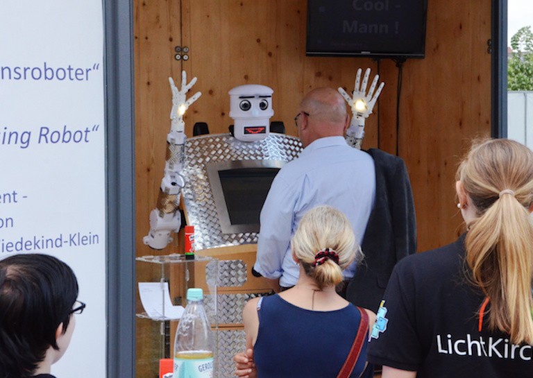 You Can Get Blessed by a Robotic Priest Called "BlessU-2" in Germany