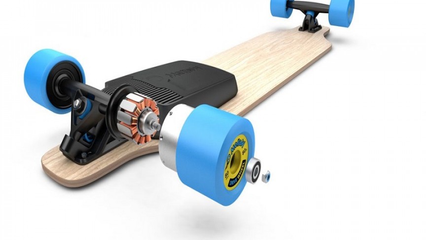 This Kit Can Transform Any Skateboard Into A Remote Controlled Electric Board