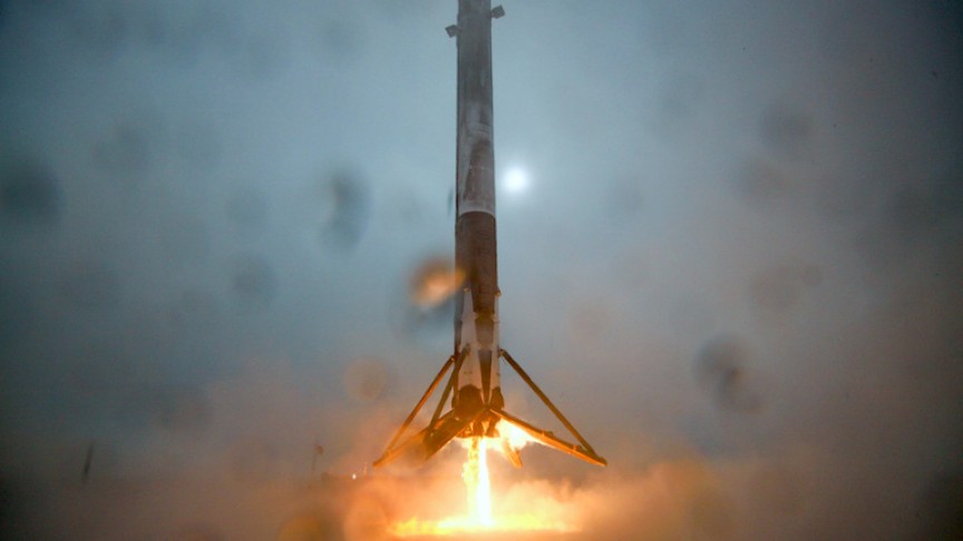 Spacex Makes History Lands Rocket On Floating Drone Ship
