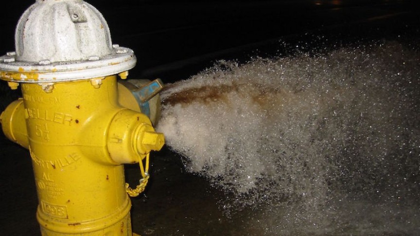Hydrant Flushing Water