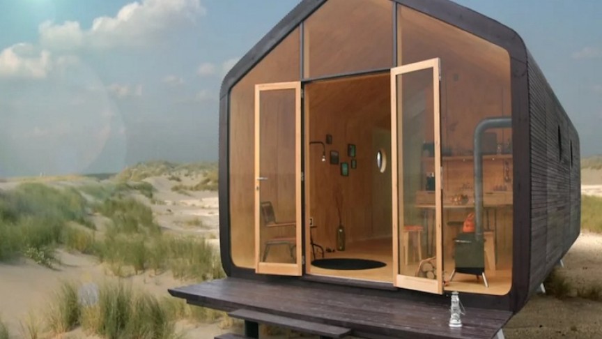 Erschwingliches und nachhaltiges Kartonhaus hält 100 Jahre