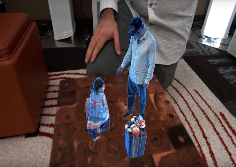 Microsoft Unveils 'Holoportation' Technology