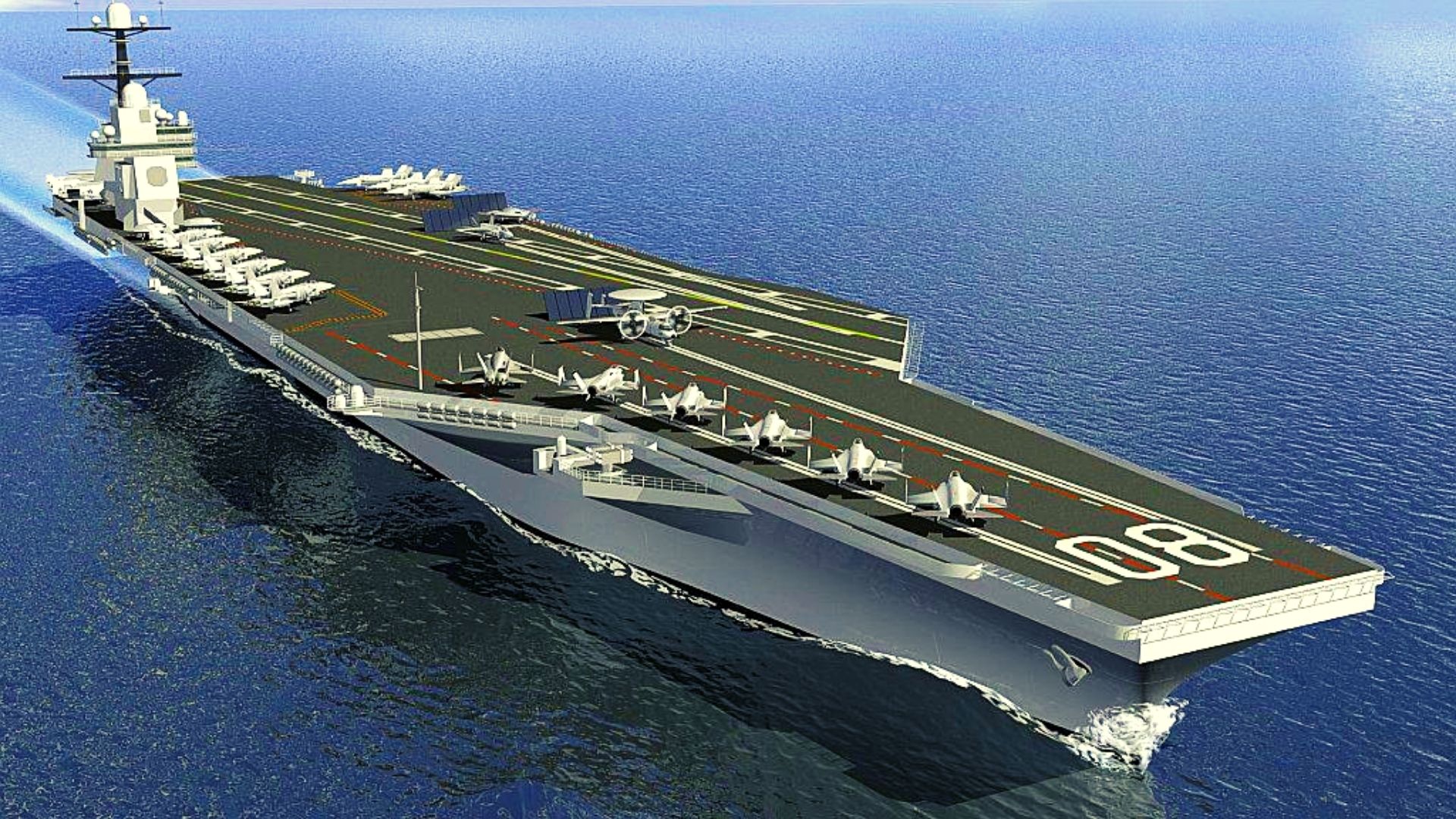 US Navy Started Building the Next Generation of Advanced Carriers