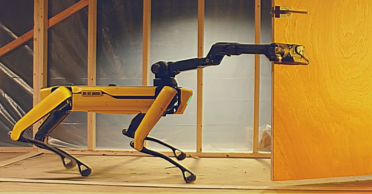 Boston Dynamics Robot Dog Sells in 2021 - With an Arm? | IE