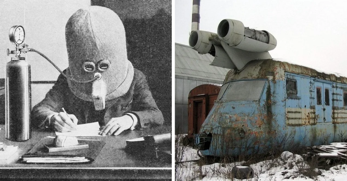 25+ Retro-Futuristic Engineering Visions and Machines From the Past