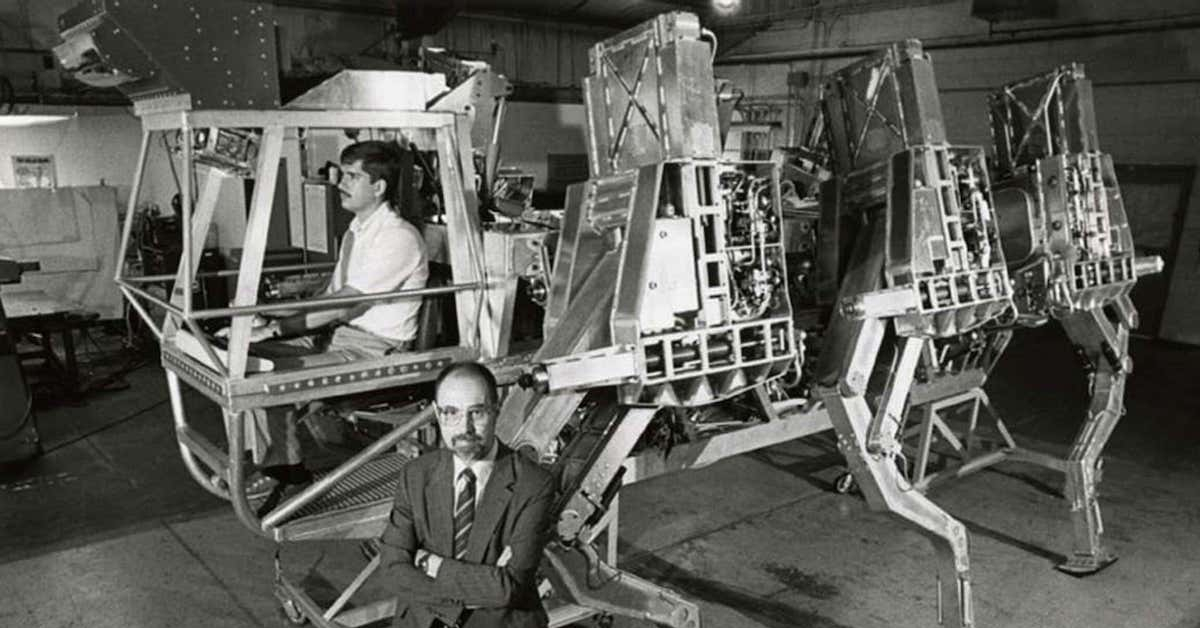 The Time When US Army Developed Six-Legged Walking Robots in the 1980s | IE