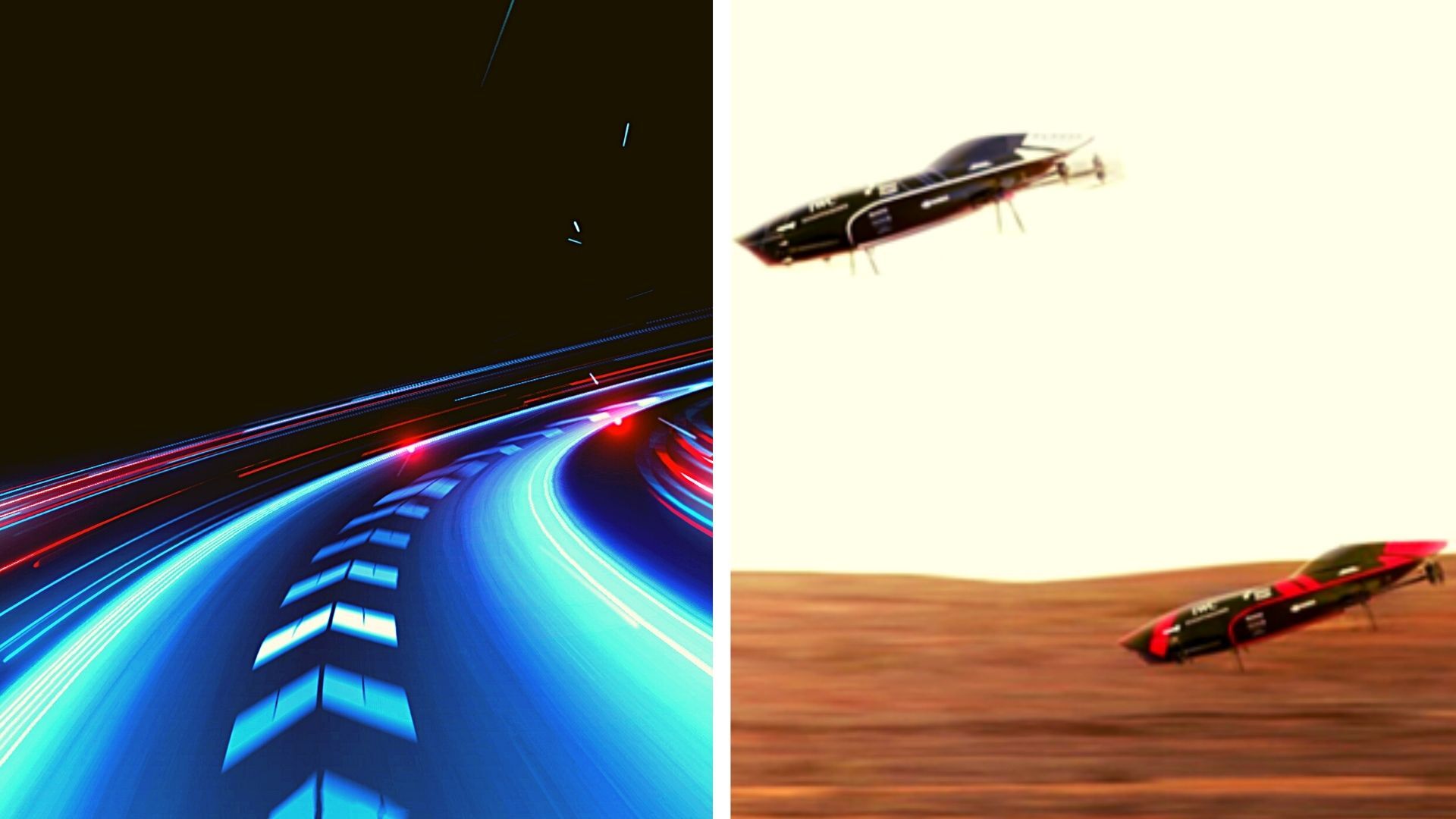 Watch The World's First Drag Race Between Two Flying Cars