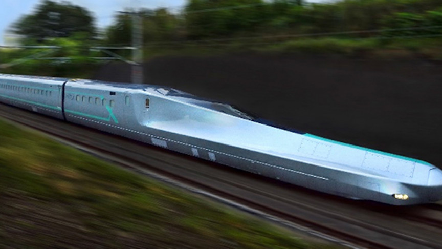 Japan’s ALFA-X Reaches 237 MPH in First Test Ride | IE