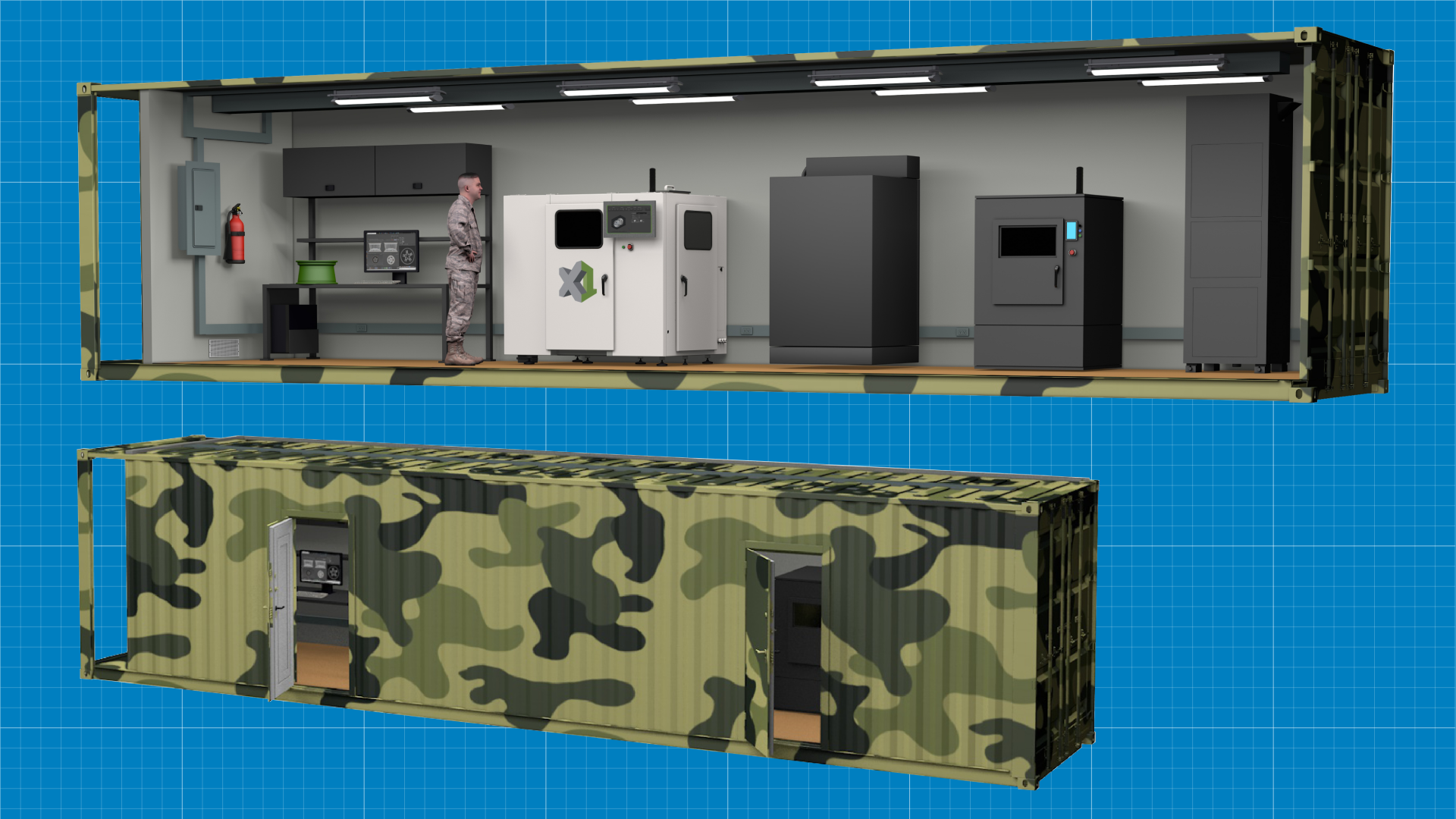 US Military - 3D-Printing Factories in Shipping Containers | IE