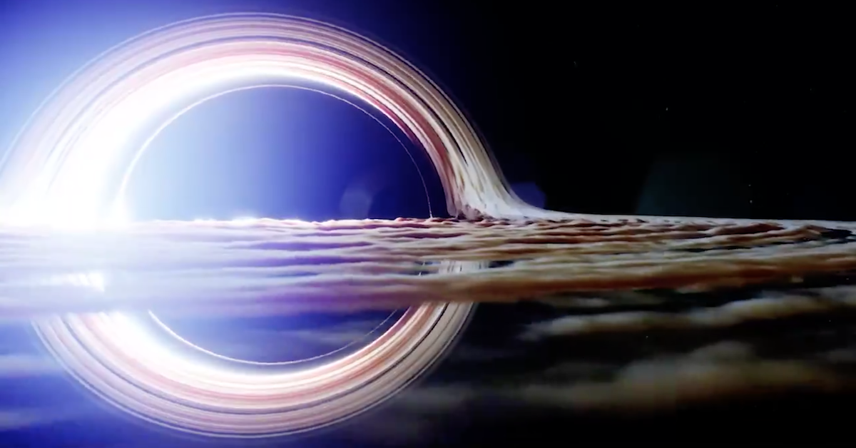 God of War Artist Renders 'Physically Accurate' Black Hole | IE