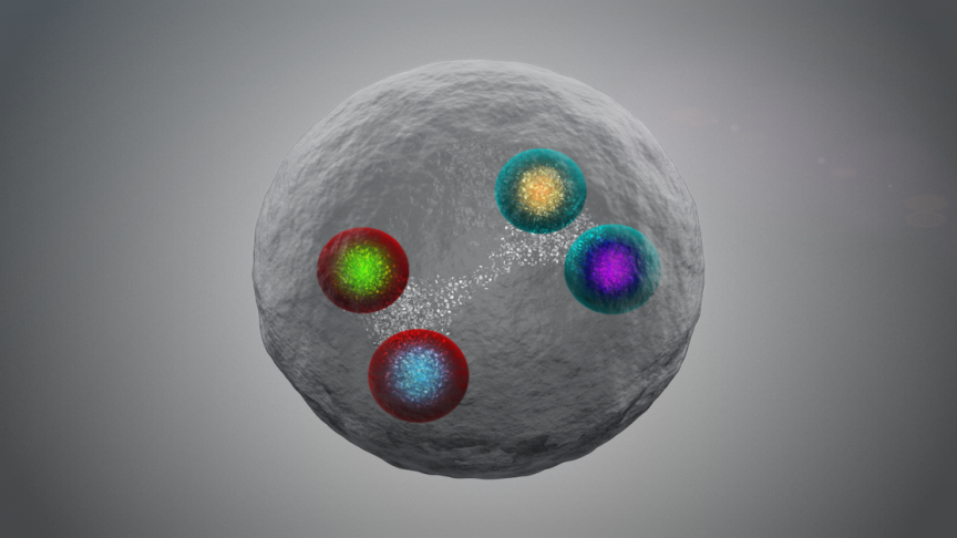 First-of-Its-Kind Four Quark Particle Discovered at CERN