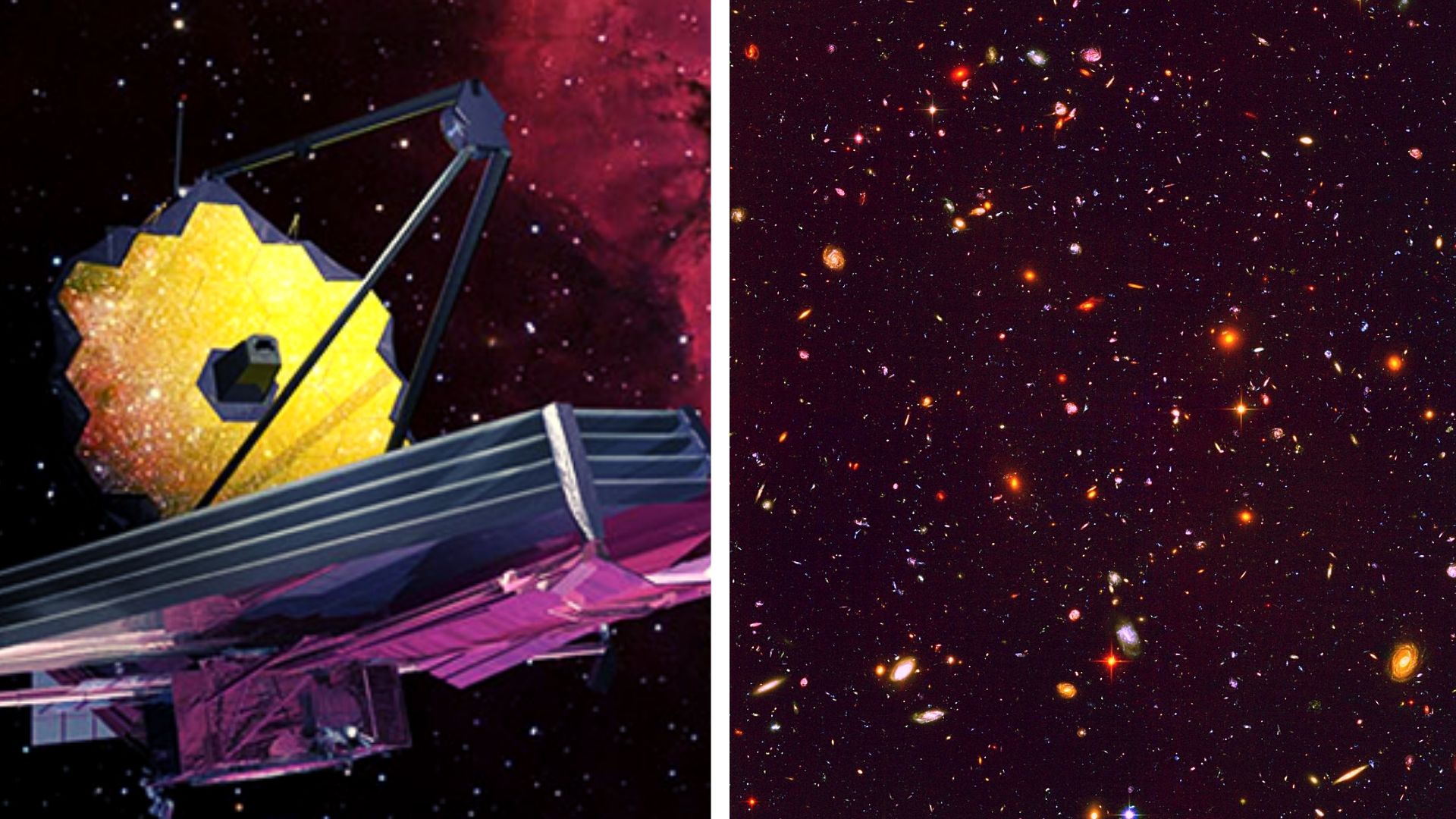 James Webb Telescope will take Hubble Telescope's "Ultra Deep Field" to ...