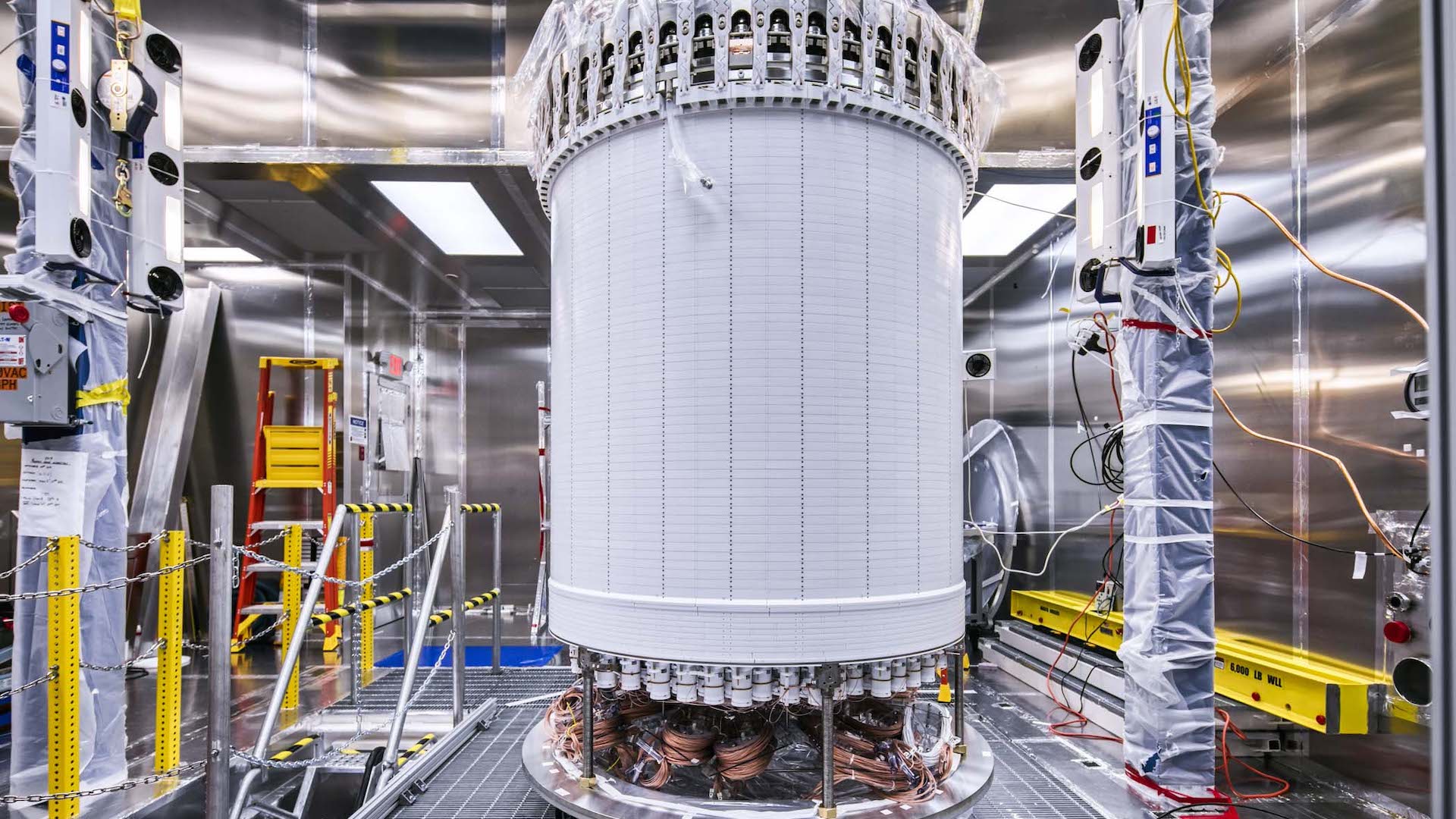 The world's most sensitive dark matter detector is working