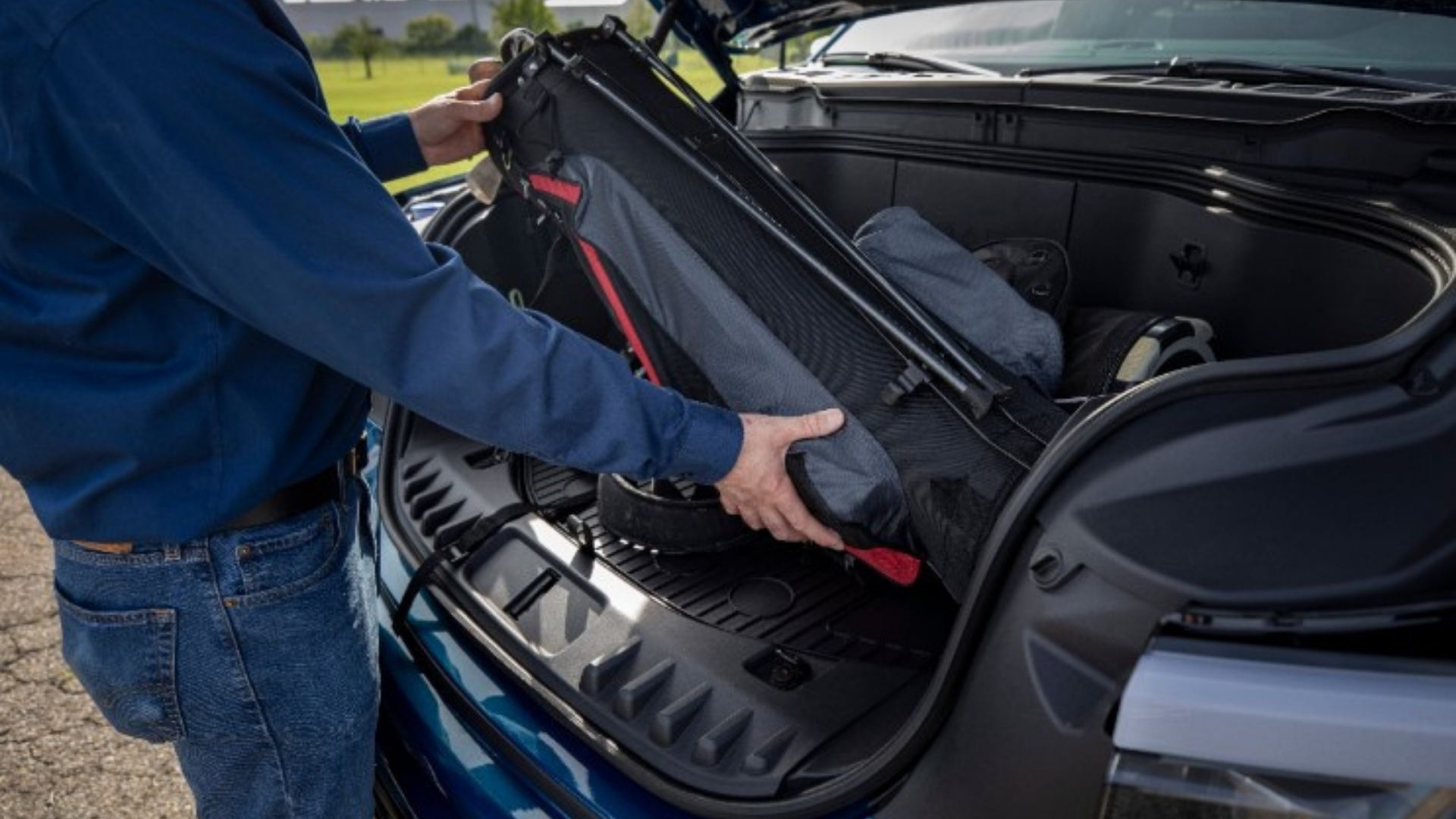 Ford’s F-150 Lightning's ‘Mega Power Frunk’ Is the Largest Ever Yet