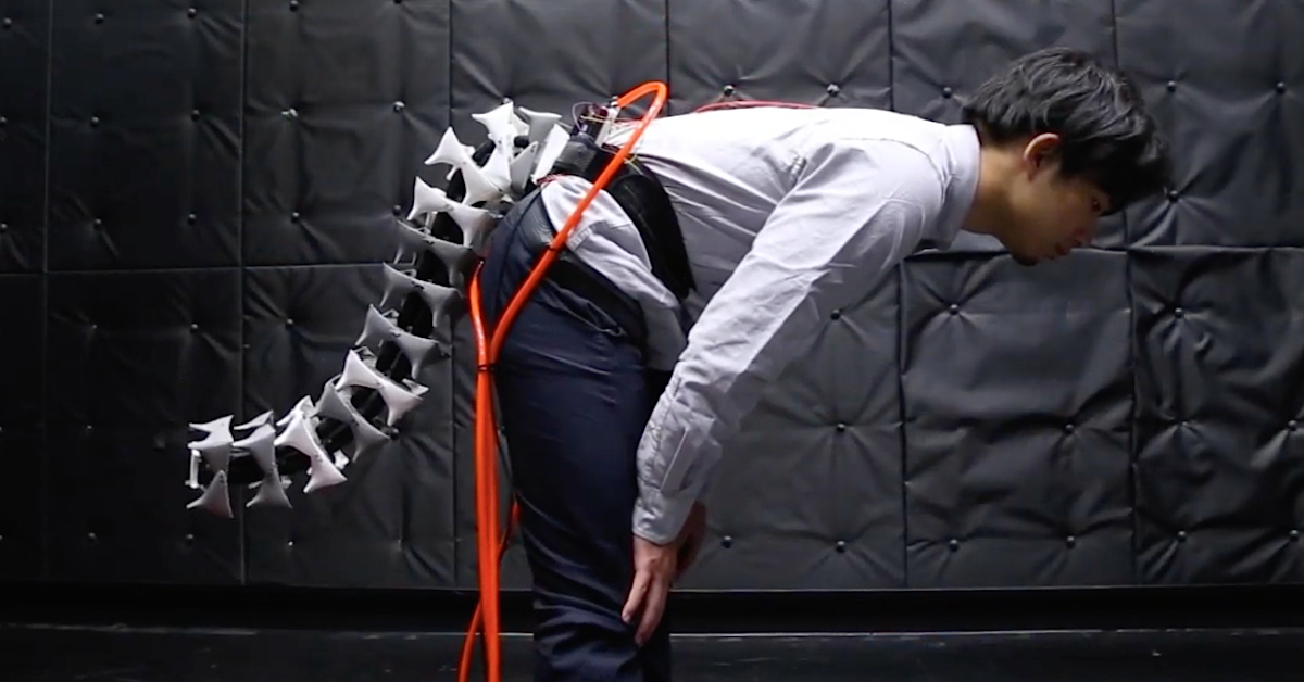 Scientists Build Fascinating Robotic Tail Made Just For Humans