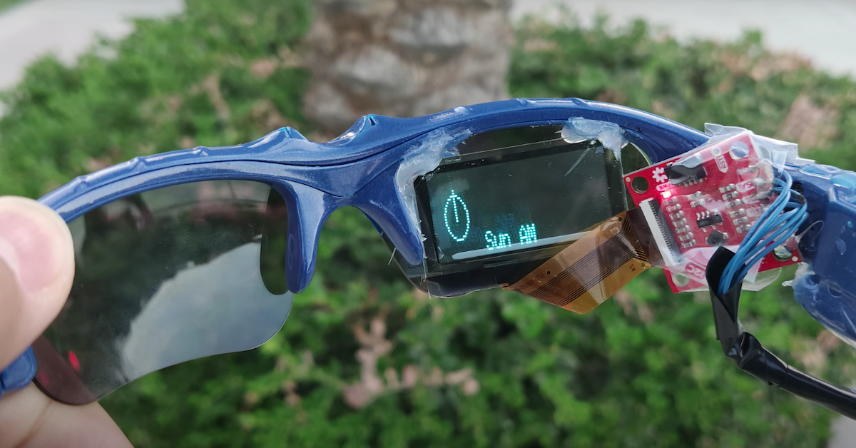 16-Year-Old Builds World's First Transparent 'OLED' Smart Glasses