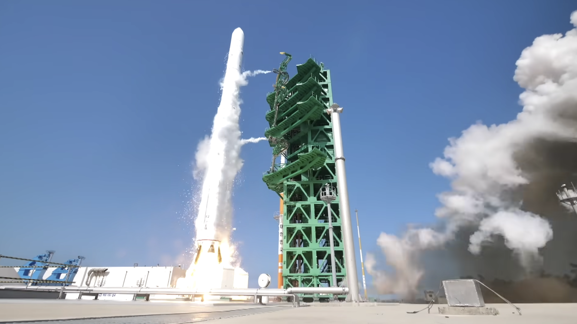 South Korea's domestic Nuri rocket launches its first payload into orbit