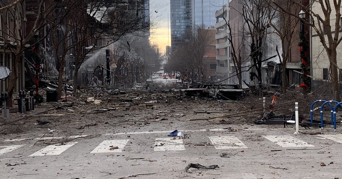 RV Bomb Explodes in Nashville, Believed to be Intentional | IE