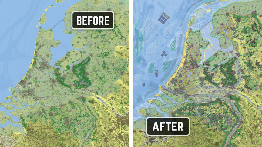 Researchers Illustrate Climate-Proof Netherlands in 2120 | IE Researchers Illustrate Climate-Proof Netherlands in 2120 | IE