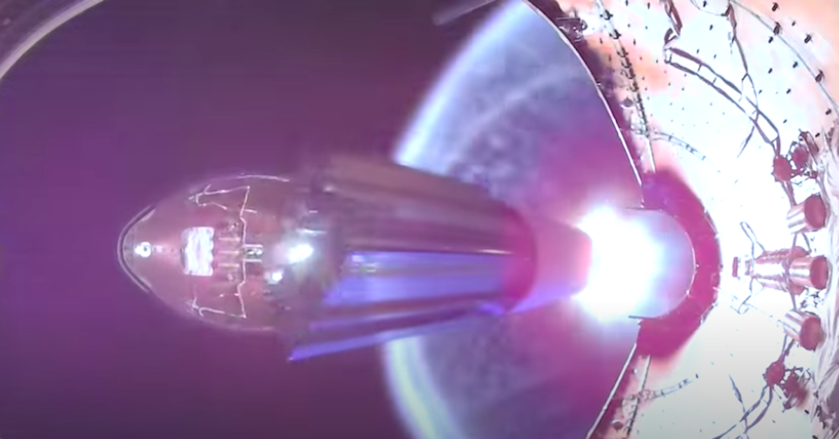New Video by SpaceX Shows Rocket Nose Cone Popping Off in Space
