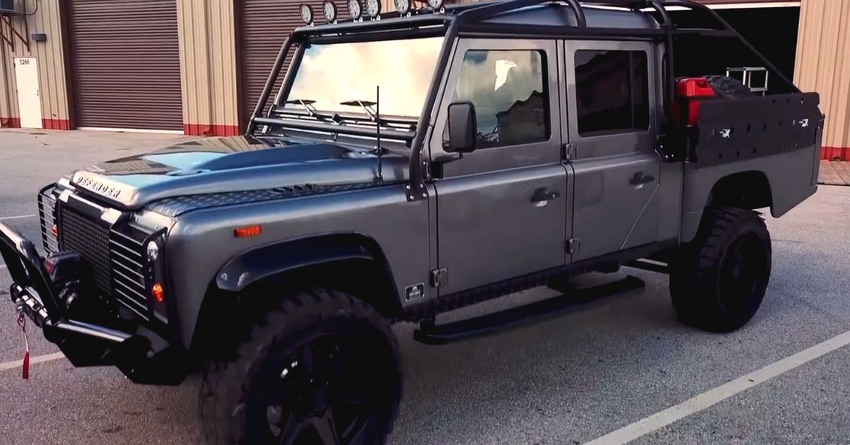 Land Rover Comes With Tesla's Next-Gen Electric Powertrain