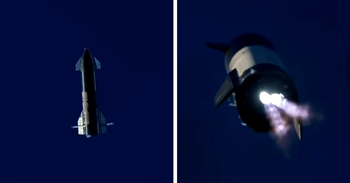 SpaceX Showcases Starship SN8's Aerial Flip in New Video | IE