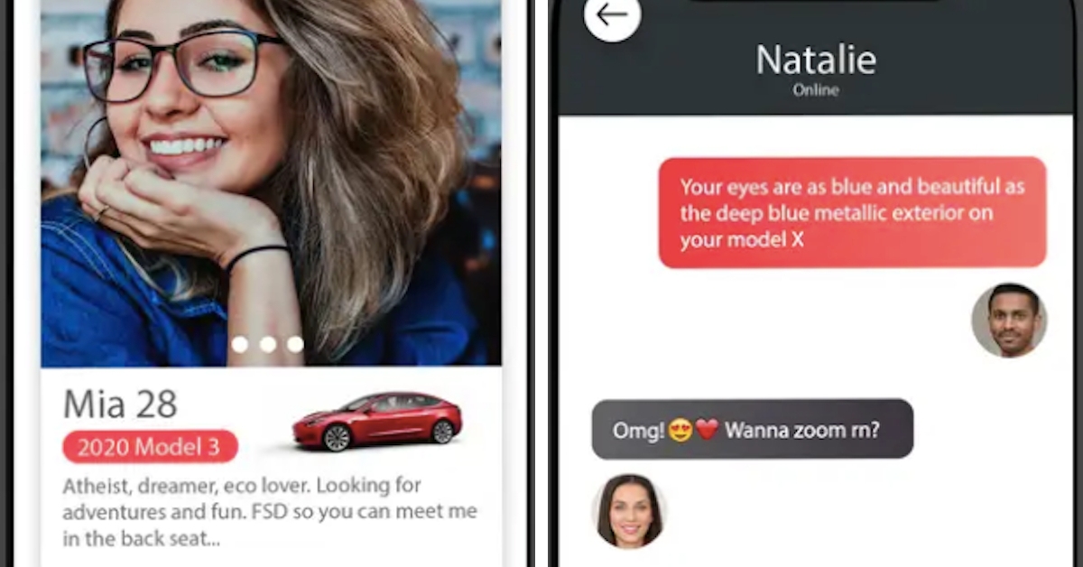 Tesla Owners Looking for Love, Get Ready For This Dating App